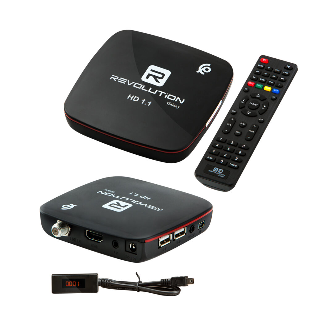 Récepteur numérique RevolutionGalaxy HD1.1 - Révolution Galaxy